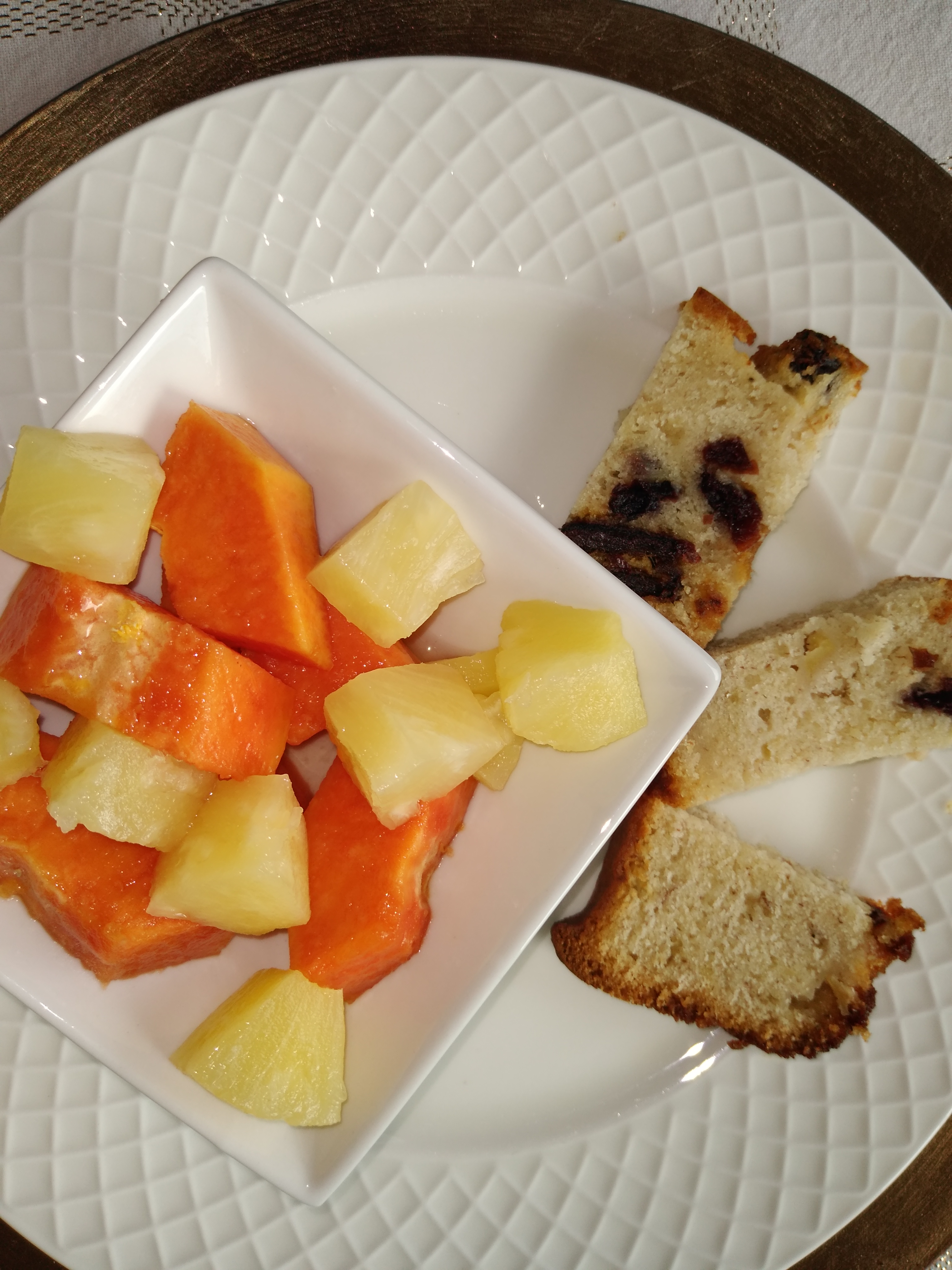 Sliced Banana bread and Tropical Fruits Choices | MASCO Corporation
